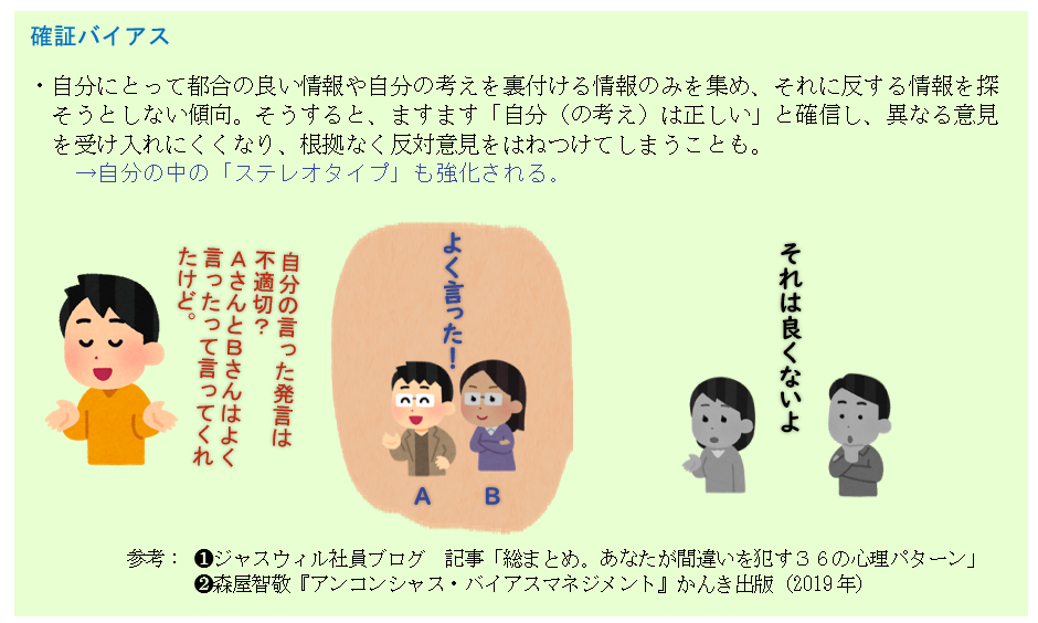 【調査研究:偏見】バイアスに気づき、向き合うための考察 公益社団法人 鳥取県人権文化センター
